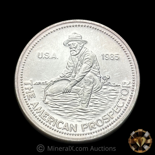 1/2oz Engelhard Prospector Vintage Silver Coin – MineralX