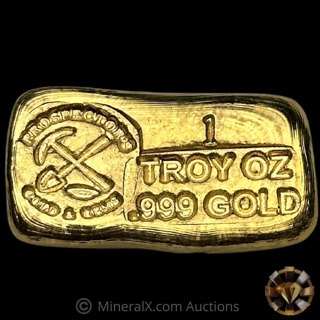 1oz Prospectors Gold Bar – MineralX