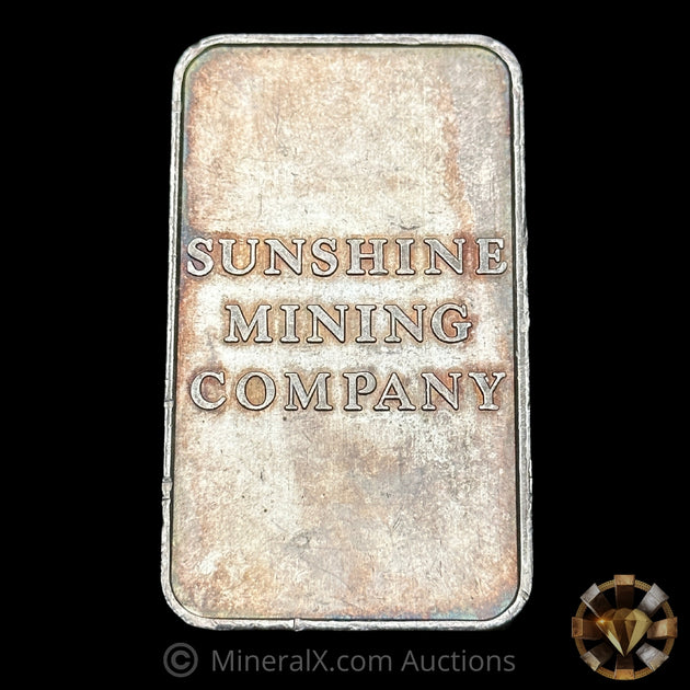 5oz Coorslight Silver Bullet Sunshine Mining Company Vintage Silver Ba – MineralX