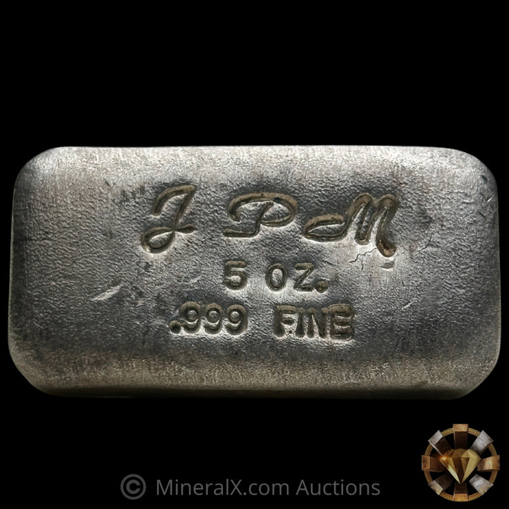 5oz JPM Jackson Precious Metals Vintage Silver Bar – MineralX