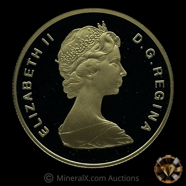 1/2oz 1983 Royal Canadian Mint 100 Dollar Proof Gold Coin – MineralX