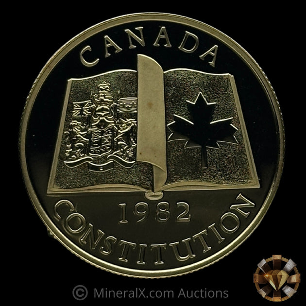 1/2oz 1982 Royal Canadian Mint 100 Dollar Proof Gold Coin – MineralX