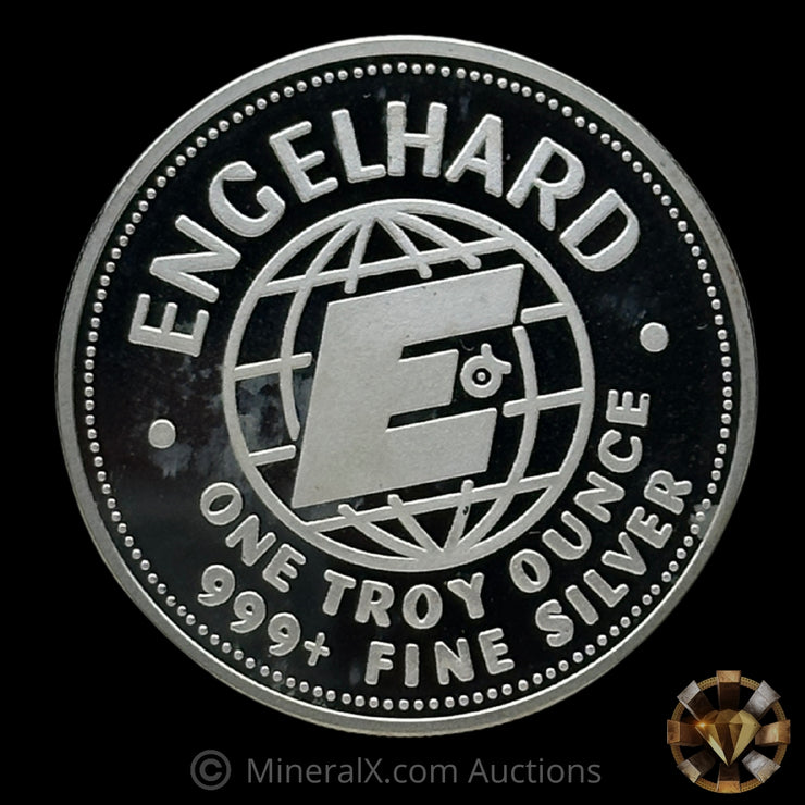 1oz 1984 Engelhard E Logo Proof Prospector Vintage Silver Coin – MineralX