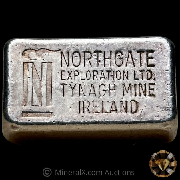3oz Johnson Matthey JMC Northgate Exploration LTD Tynagh Mine Ireland ...