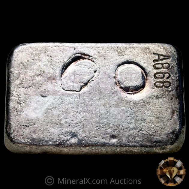 10oz The Perth Mint Australia Type C A Prefix Serial Vintage Silver Ba ...