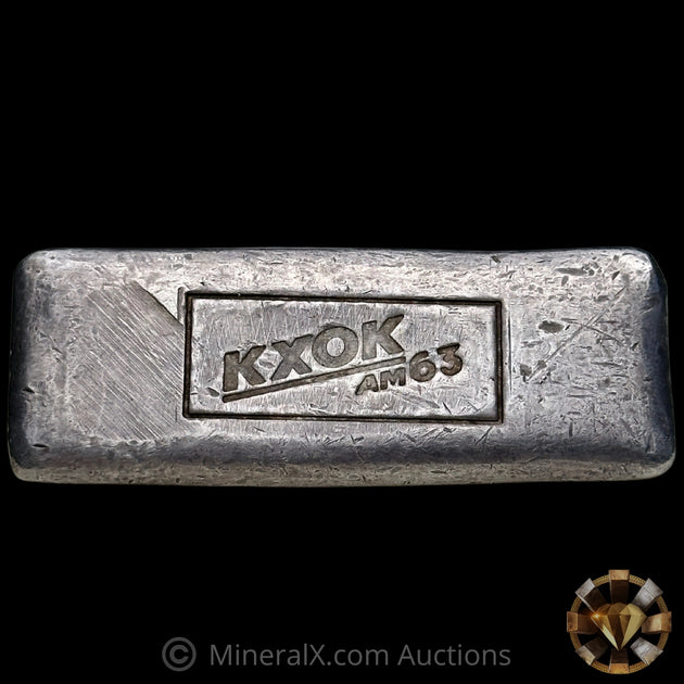 3oz International Silver Ltd Inc KXOK AM 63 Counterstamp Vintage Silve ...