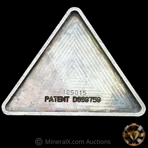 50oz DHF The Wedge Vintage Silver Stacker Triangle Bar – MineralX