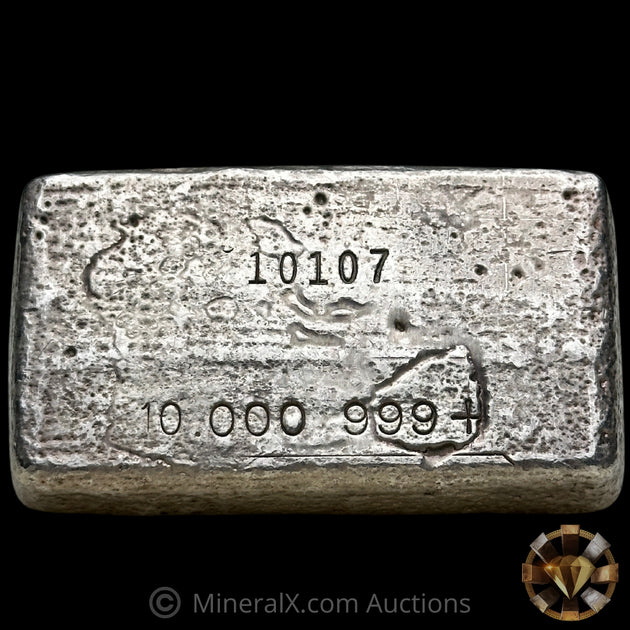 10oz Engelhard ACLI International 3rd Series 5 Digit Vintage Silver Ba ...