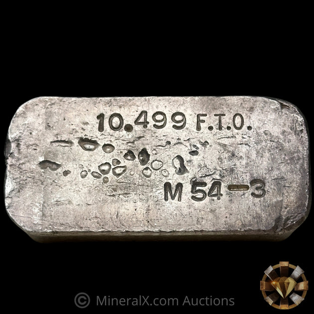 10.499oz LMC Vintage Silver Bar – MineralX