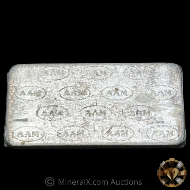 10oz World Trade Silver AAM Vintage Silver Bar – MineralX