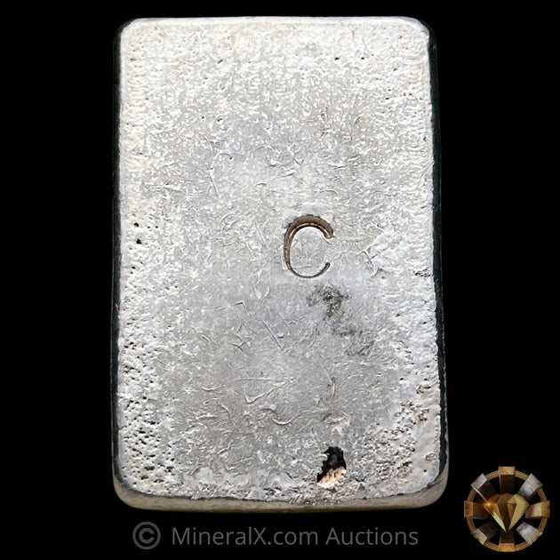 83g ABC Australian Bullion Company "C" Vintage Silver Bar – MineralX