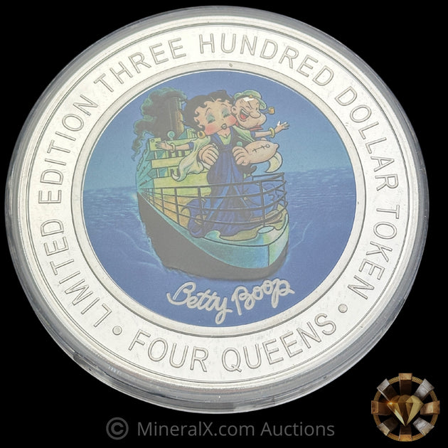 6oz Queens Hotel & Casino Betty Boop Silver Coin – MineralX