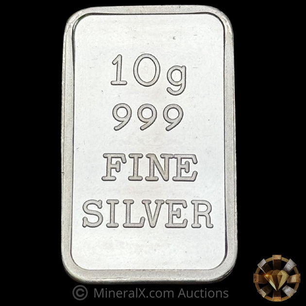 10g The Perth Mint Australia Vintage Fractional Silver Bar – MineralX
