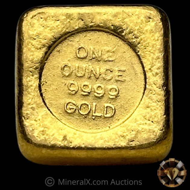 1oz ABC Australian Bullion Co Vintage Gold Bar – MineralX
