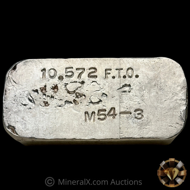 10.572oz LMC Vintage Silver Bar – MineralX