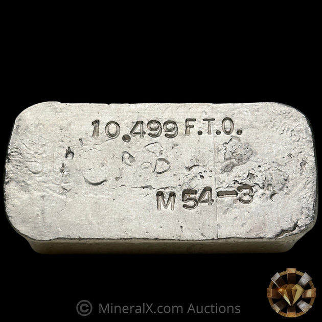 10.499oz LMC Vintage Silver Bar – MineralX
