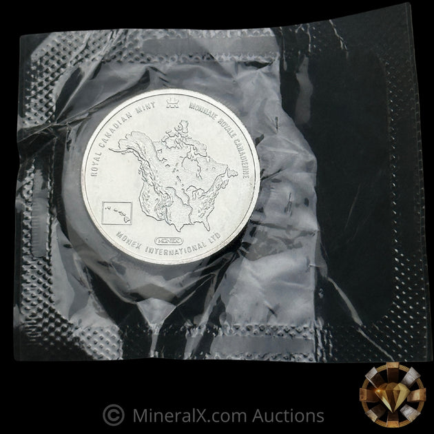 x10 1oz 1982 Vintage Eagle Monex Silver Coins Mint in Original Seals M ...
