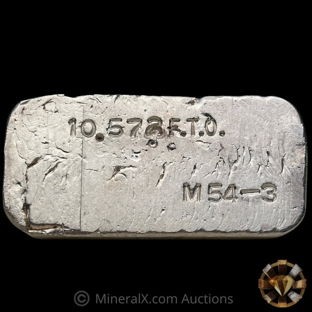 10.572oz LMC Vintage Silver Bar – MineralX