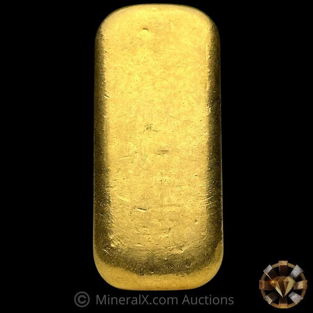 10oz Authentic Merrill Lynch Bull Made By Handy Harman Vintage Gold Ba ...