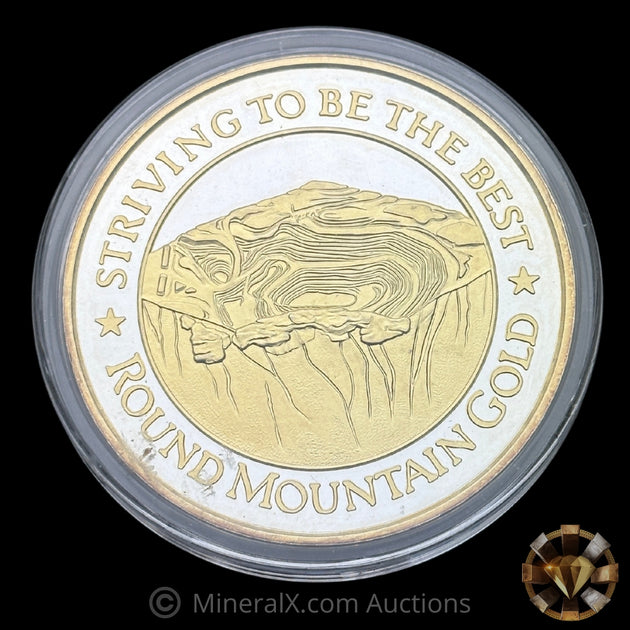 5oz Homestake Mining Co Echo Mines Ltd Vintage Silver Coin – MineralX