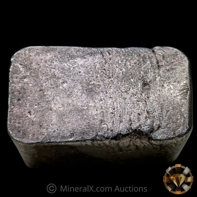 5oz Comstock Mold Vintage Silver Bar With LCE Counterstamp – MineralX