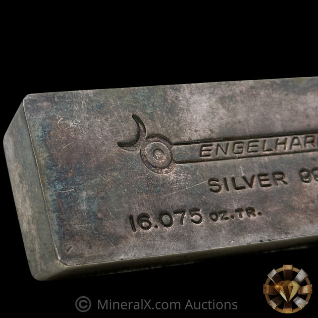 16.075oz (1/2Kilo) Engelhard 5 Digit Variety Bull Logo Vintage Extrude ...
