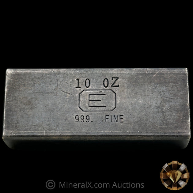 10oz Engelhard Rare Center Stamp E Logo PIM Reverse Counterstamp Varie ...
