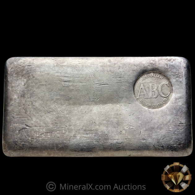 500g (1/2Kilo) ABC Australian Bullion Company Vintage Silver Bar – MineralX
