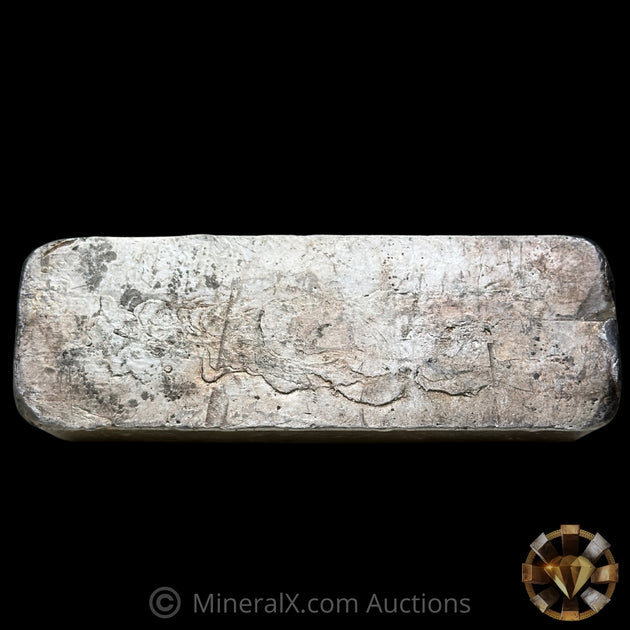 51.12oz Certified L C Murray No Hallmark Variety Vintage Silver Bar ...
