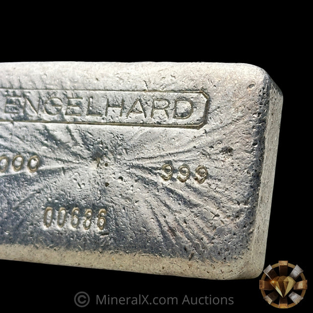 10oz Engelhard 1st Series Top Hallmark Vintage Silver Bar – MineralX
