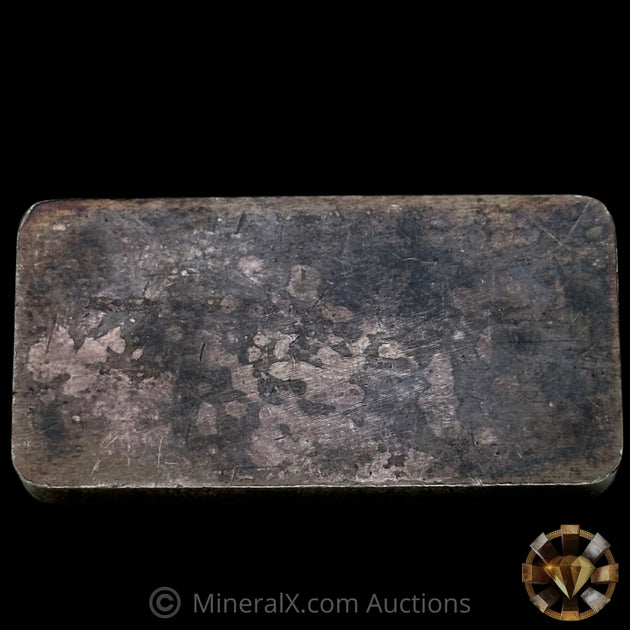 3oz W H Foster Type 2 Vintage Silver Bar – MineralX