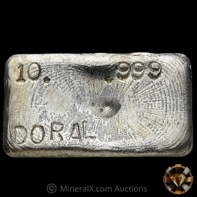 10oz Doral Vintage Silver Bar – MineralX