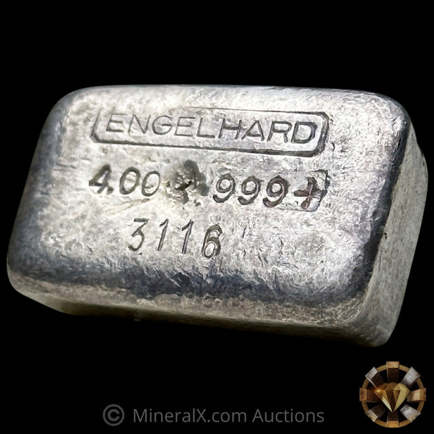 4oz Engelhard 2nd Series Top Hallmark Rare 4 Digit Variety With "4.00 ...
