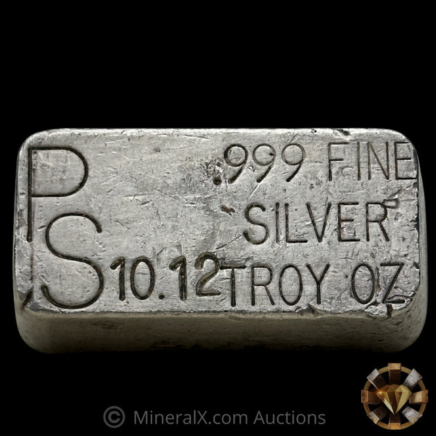 10.12oz PS Placer Sierra Vintage Silver Bar – MineralX