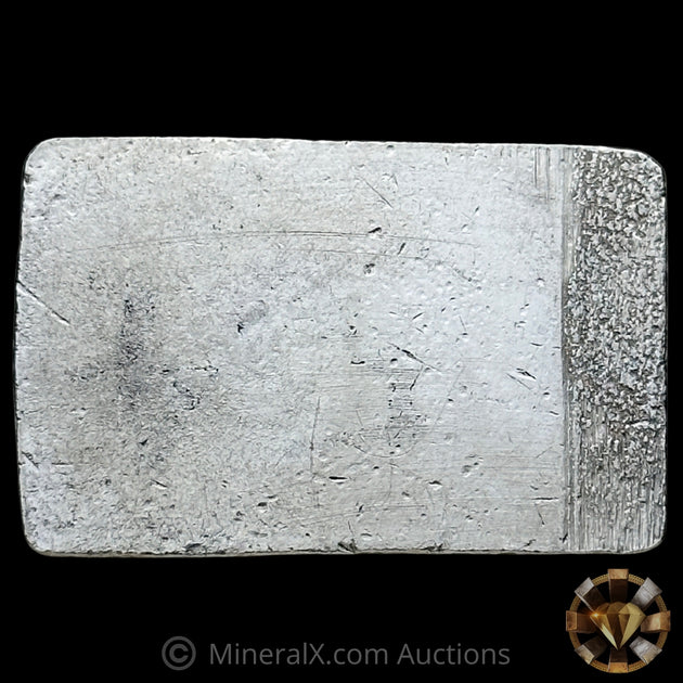 5.4oz The Washington Mint Odd Weight Rare Small Logo Vintage Silver Ba ...