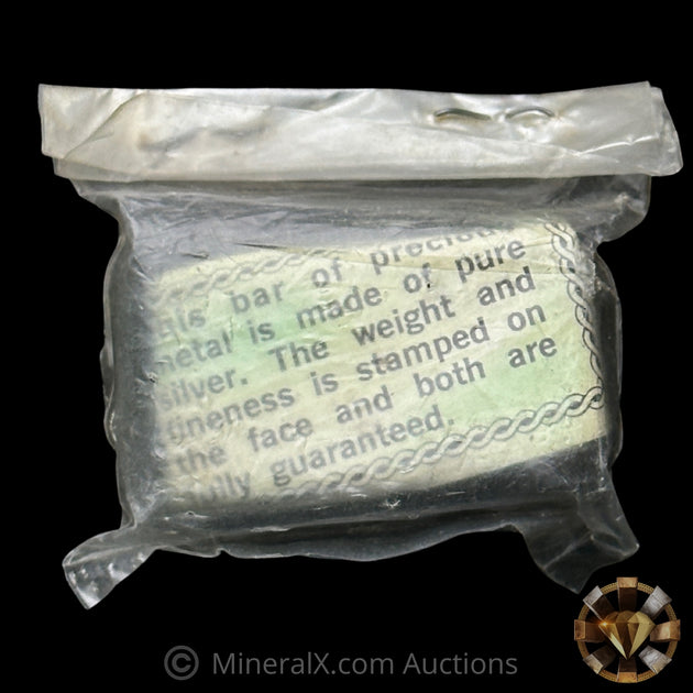 3oz W H Foster Vintage Silver Bar In Original Packaging With COA – MineralX