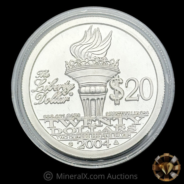 2oz Liberty Silver Coin – MineralX