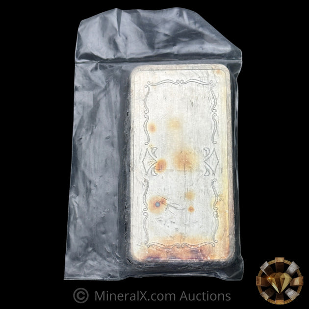 10oz Crown Mint Vintage Silver Bar In Seal – MineralX