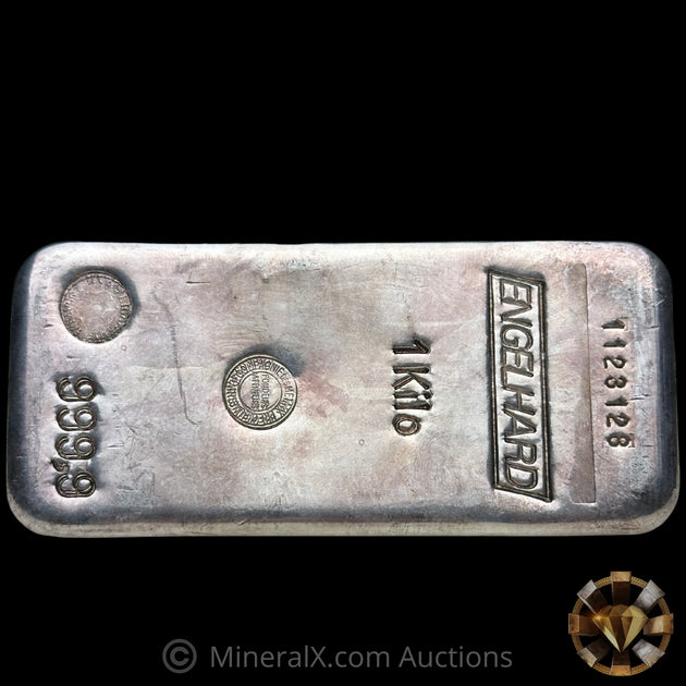 Kilo Engelhard CMP of Paris France Reverse Secondary Stamping Variety ...