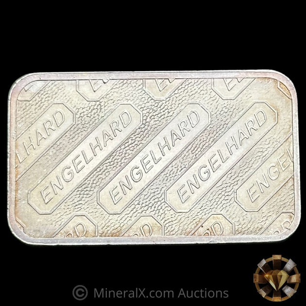 5oz Engelhard Pressed Variety Vintage Silver Bar – MineralX