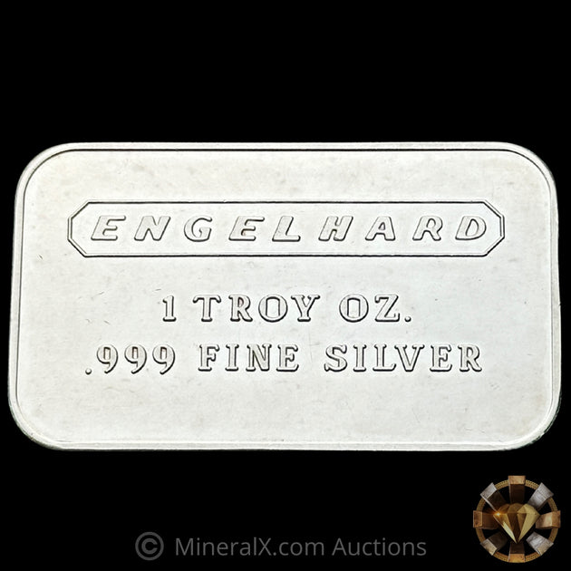 1oz Engelhard Robert G. Warner Co. Fairfield Connecticut Vintage Silve ...