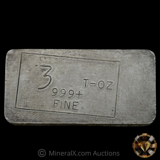 3oz MFR World Mint Vintage Silver Bar – MineralX