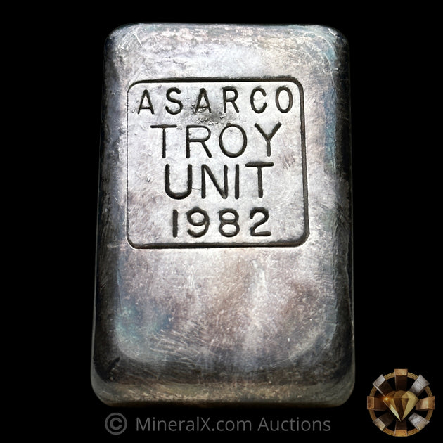 4.05oz 1982 ASARCO Montana Silver Produced By Montana Miners Vintage S ...
