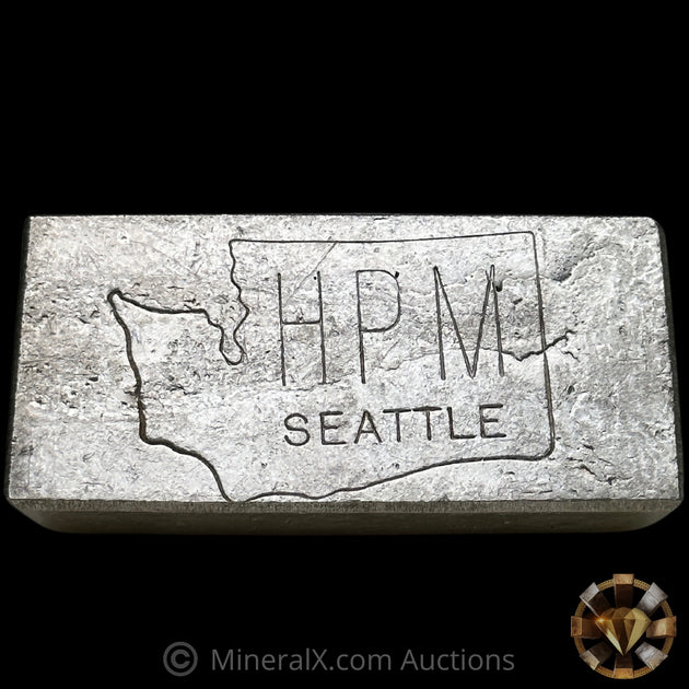 10.13oz Hallmark Precious Metals HPM Seattle Vintage Silver Bar – MineralX