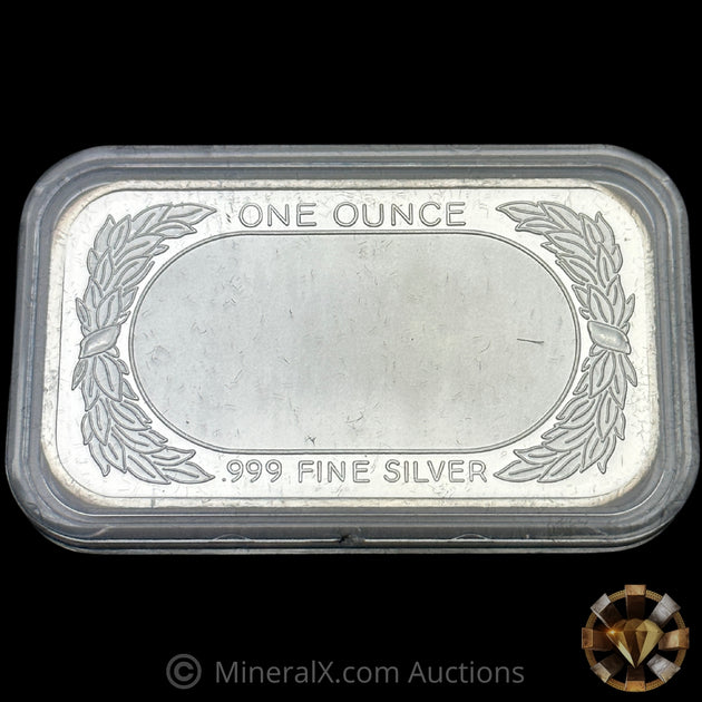 x5 1oz Colt Collectible Silver Art Bar Set With Original Black Velvet ...