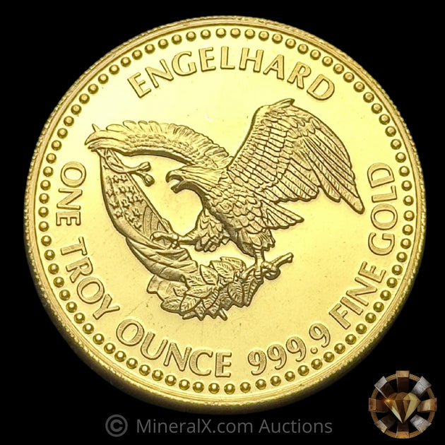 1oz 1986 Engelhard Prospector Vintage Gold Coin – MineralX