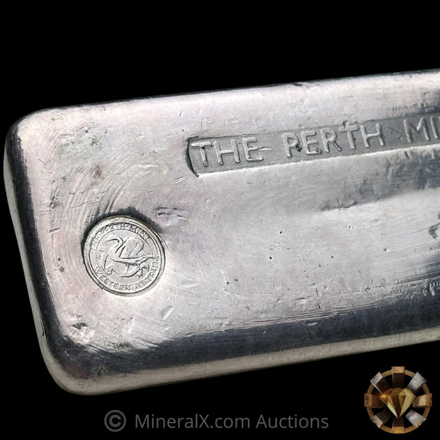 Kilo The Perth Mint Australia 2nd Series Vintage Silver Bar – MineralX