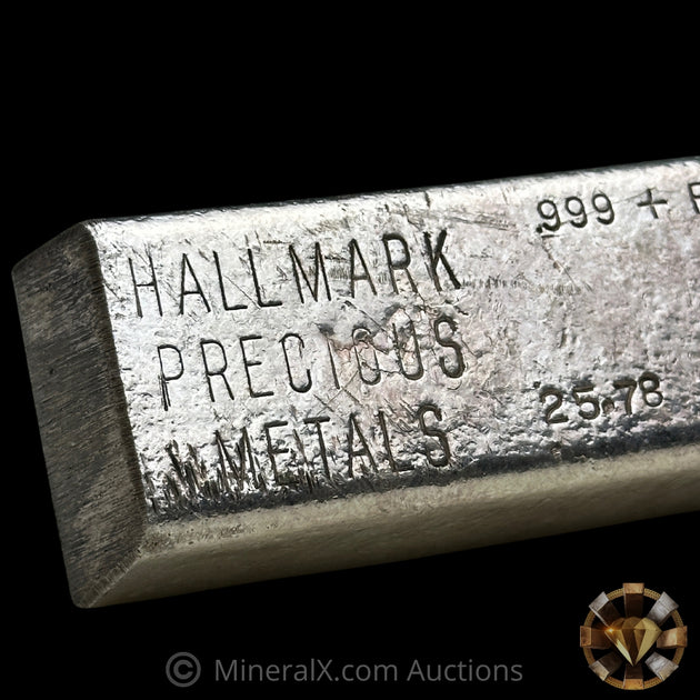 25.78oz Hallmark Precious Metals HPM Seattle Vintage Silver Bar – MineralX