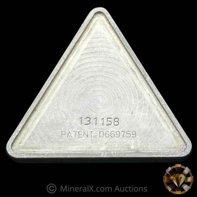 10oz DHF The Wedge Silver Stacker Triangle Bar – MineralX