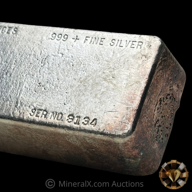 100.50oz Hallmark Precious Metals HPM Seattle Vintage Silver Bar – MineralX